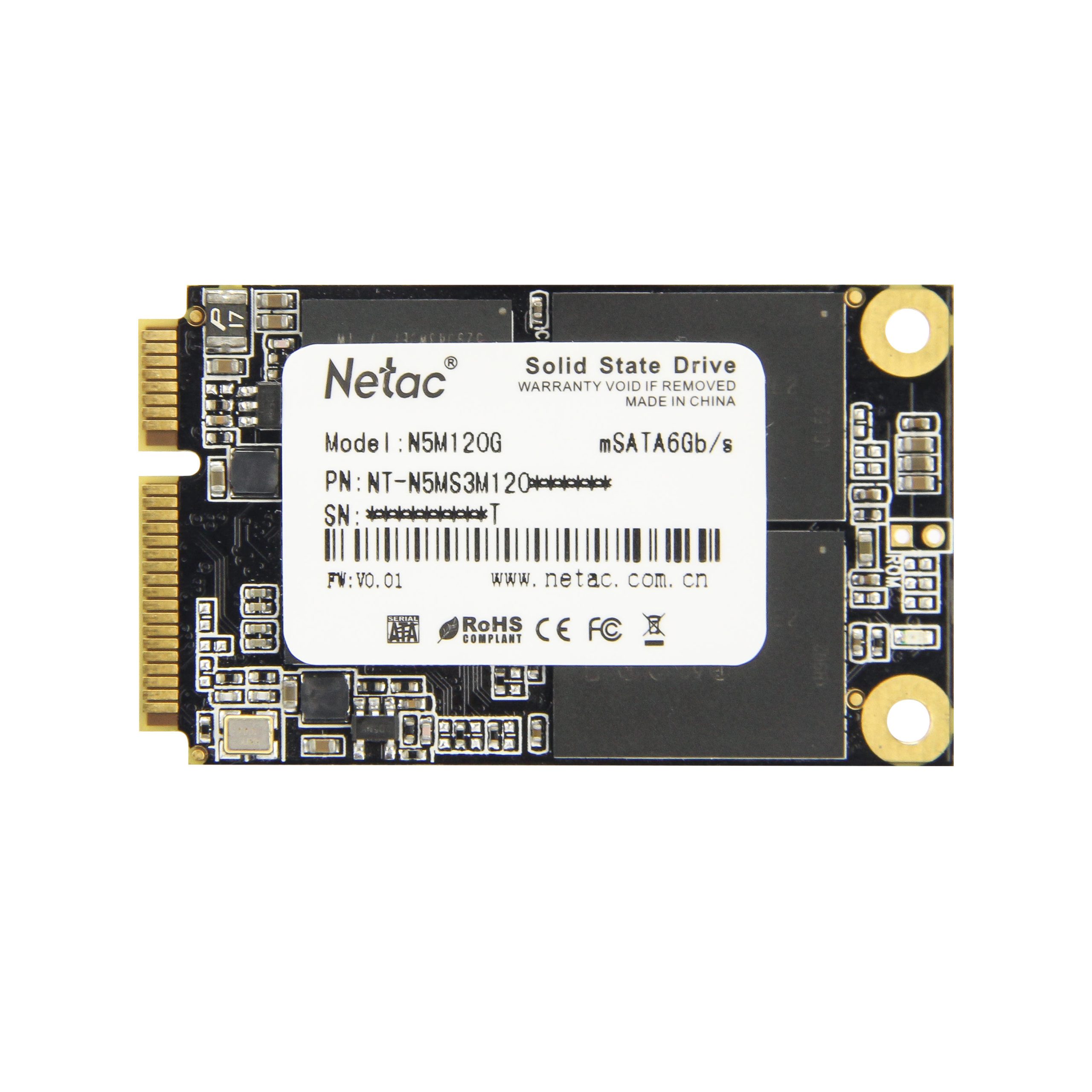 Coupon Netac SSD mSATA 60GB 120GB 240GB Solid Hard Drive MLC 6GB/S Max ...